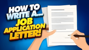 How to Write a Job Application Letter