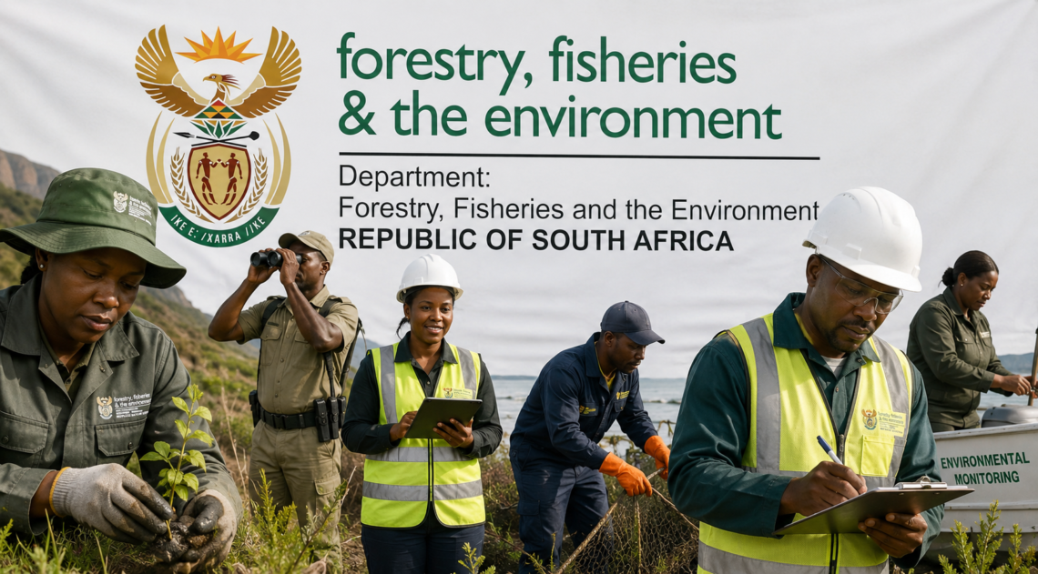 Department of Forestry, Fisheries & Environment 5x Vacancies May 2026